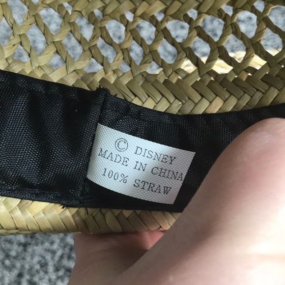 Disney | Accessories | Antique Disney Epcot Straw Hat | Poshmark